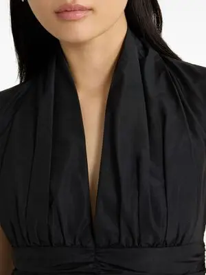 PATOU Open-back Mini Dress - Black