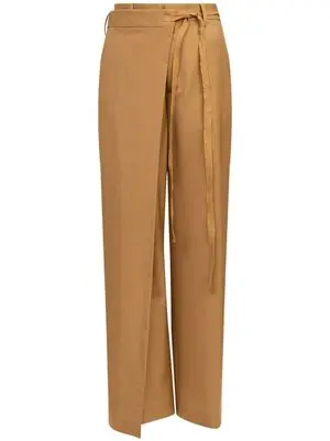 MAISON MARGIELA Wrap-design Flared Trousers
