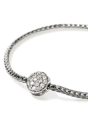 John Hardy Jh Essential Pavé Bracelet - Silver