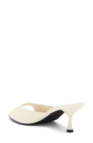 Jeffrey Campbell Slide Sandal - White Crinkle