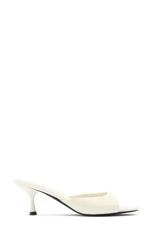 Jeffrey Campbell Slide Sandal - White Crinkle