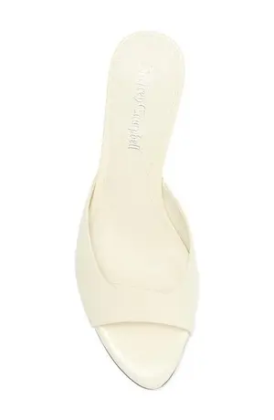 Jeffrey Campbell Slide Sandal - White Crinkle