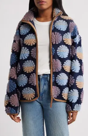 UGG Marlene Sun Graphic Zip-up Jacket - Mariner Multi