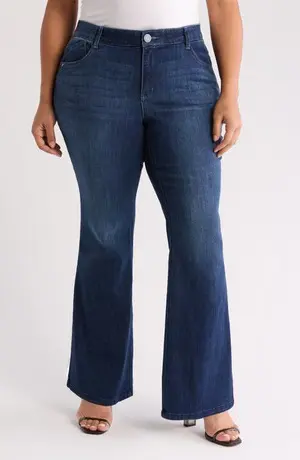 Wit & Wisdom High Waist Flare Jeans