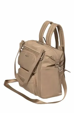 BAGGALLINI Nolita Small Convertible Backpack - Taupe Twill