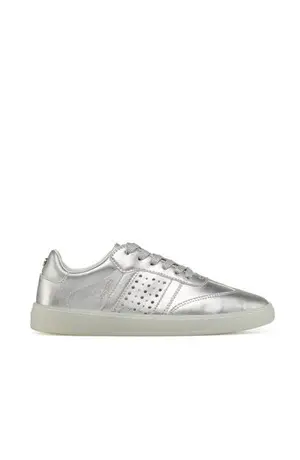 J/SLIDES NYC Hunter Sneaker - Silver