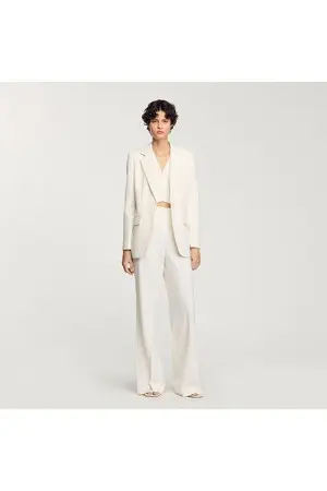 Sandro Sequin Suit Trousers