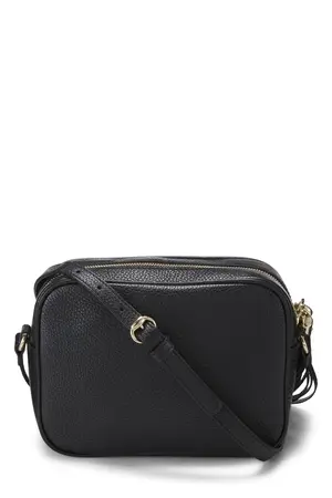 Gucci Leather Soho Disco Bag - Black