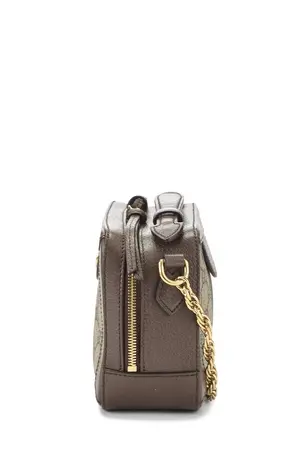 Gucci Gg Supreme Canvas Ophidia Top Handle Bag