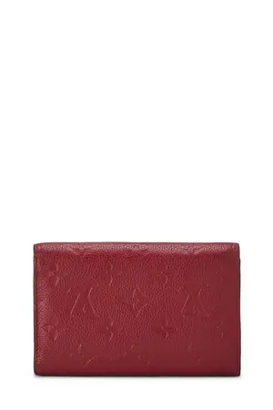 LOUIS VUITTON Monogram Empreinte Compact Curieuse