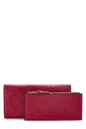 LOUIS VUITTON Monogram Empreinte Compact Curieuse