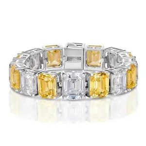 ANNA ZUCKERMAN 100 Carat Statement Bracelet - Canary Yellow