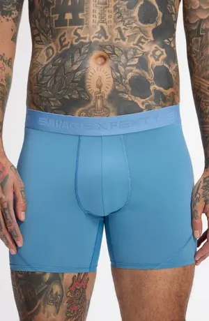 SAVAGE X FENTY Shadow Fit Boxer Briefs - Blue Haze