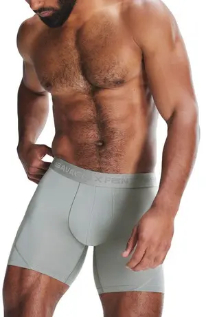 SAVAGE X FENTY Flex Performance Boxer Briefs Deep Grey