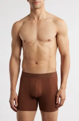 SAVAGE X FENTY Shadow Fit Boxer Briefs - Dry Poppy Brown