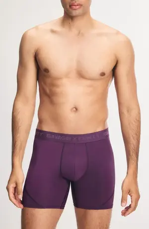 SAVAGE X FENTY Shadow Fit Boxer Briefs - Midnight Purple