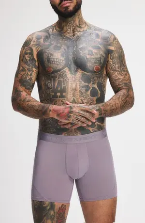 SAVAGE X FENTY Shadow Fit Boxer Briefs - Raisin Berry