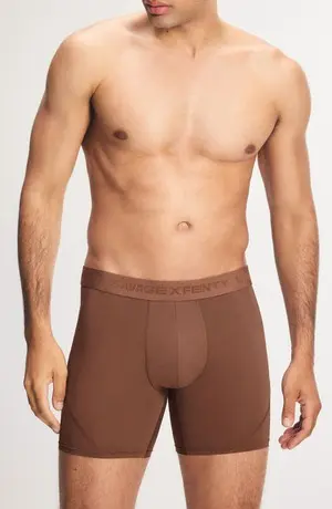 SAVAGE X FENTY Shadow Fit Boxer Briefs - Semisweet Brown