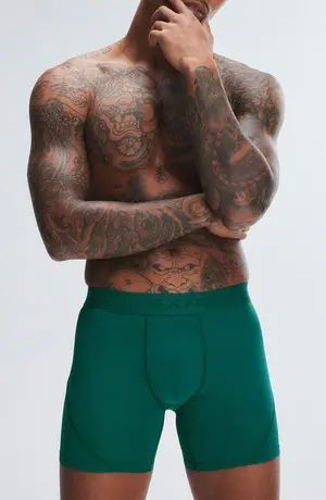 SAVAGE X FENTY Shadow Fit Boxer Briefs Viva Green
