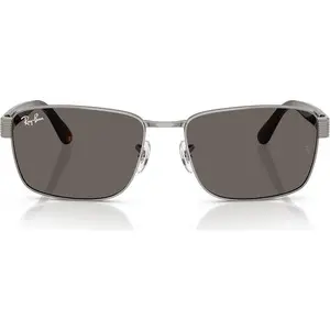 Ray-ban 59mm Square Sunglasses - Gunmetal