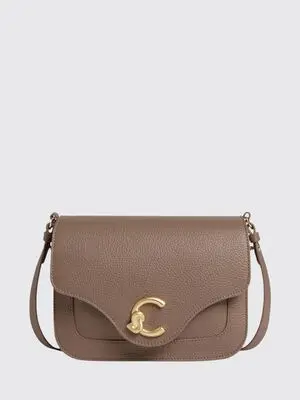 COCCINELLE C-me Hammered Leather Mini Bag - Brown