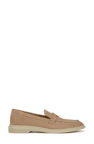 Veronica Beard Ailey Suede Loafer - Sand