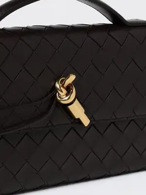 Bottega Veneta Woven Clutch With Turn Lock
