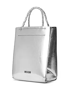 MSGM Metallic Tote