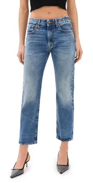 R13 Zip Up Jeans For Women