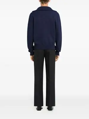 COURREGES Trucker Sweater - Blue