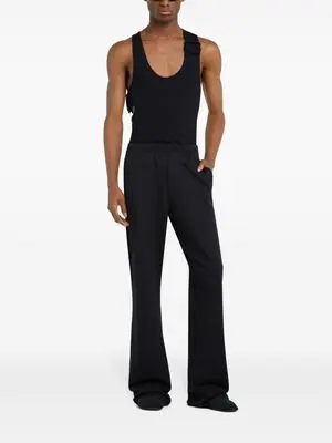 COURREGES Bootcut Track Pants - Black