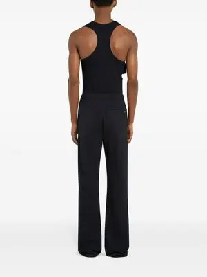 COURREGES Bootcut Track Pants - Black