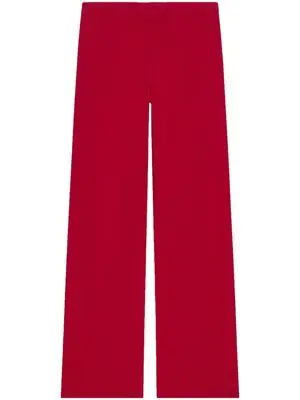 COURREGES Bootcut Track Pants - Red