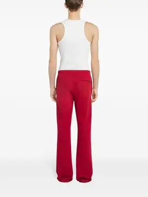 COURREGES Bootcut Track Pants - Red