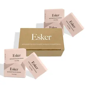 ESKER Aromatic Shower Steamer Refills, Bergamot Blood Orange - No Color