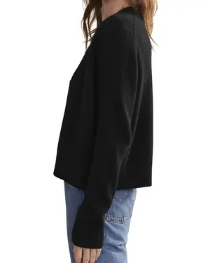 Jenni Kayne Colette Cashmere Cardigan - Black
