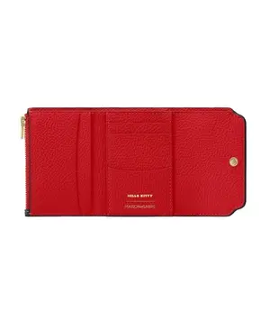 MAISON DE SABRE Hello Kitty Leather Trifold Wallet