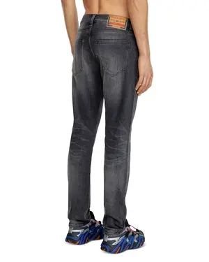 DIESEL® D-strukt Slim Fit Jeans - Black/denim