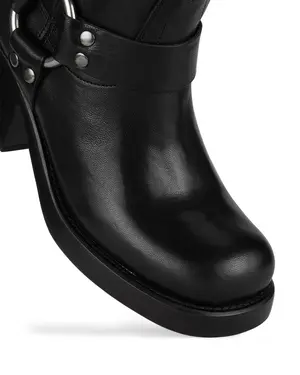 Jeffrey Campbell Reflectn Harness Strap Riding Boots