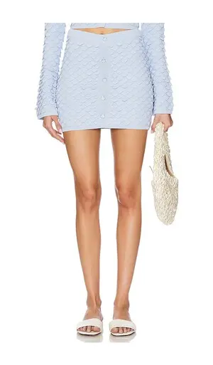 Devon Windsor Vanessa Mini Skirt - Icy