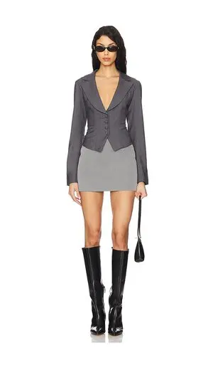 ALL THE WAYS Eliana Blazer - Grey
