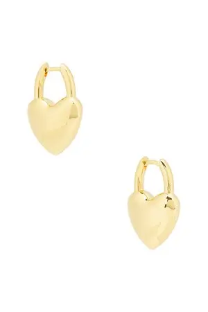 Balenciaga Minnie Earrings - Shiny Gold