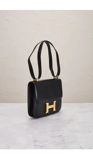 FWRD RENEW Hermès 1976 Box Constance 23 Shoulder Bag