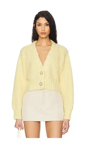 Majorelle Phiala Cardigan - Yellow