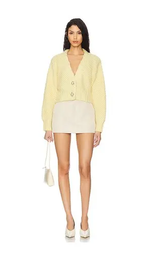 Majorelle Phiala Cardigan - Yellow