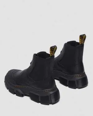 まつ Dr. Martens Dmxl Zip Chelsea Boots - Black | Editorialist