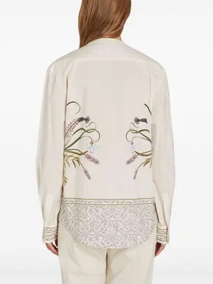 Giambattista Valli Floral Blouse