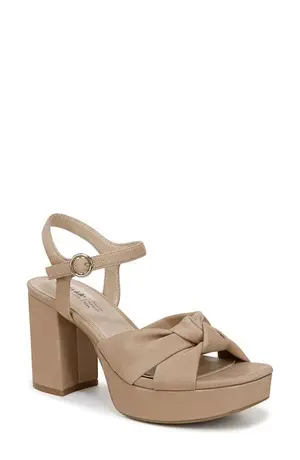 LIFESTRIDE August Platform Sandals - Tan