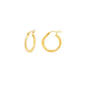 DONATELLO GIAN Donatello Gian'Name' 14K Small Hoop Earrings