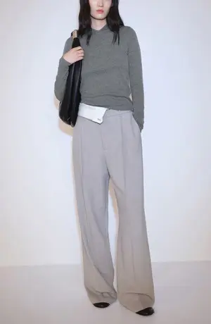 Mango Long Sleeve Hooded T-shirt